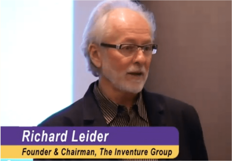 Richard Leider - What Makes Aging a Purposeful Experience? | Cashman ...